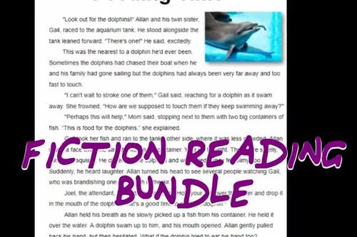 2nd and 3rd Fiction Reading Comprehension Passages Bundle Word Documents