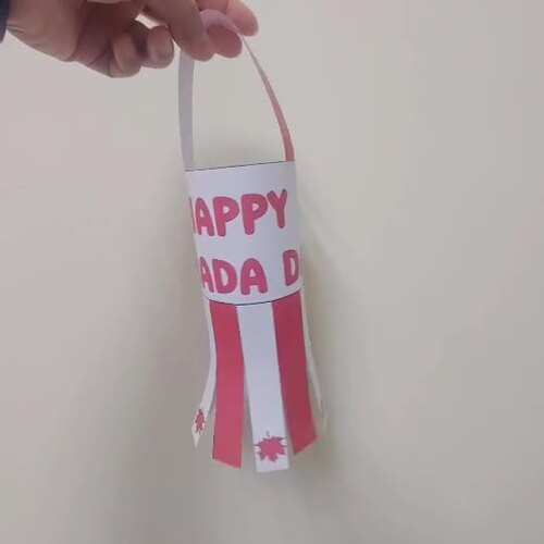 Canada Day Activities Craft Windsock / Project Coloring Pages Art July ...