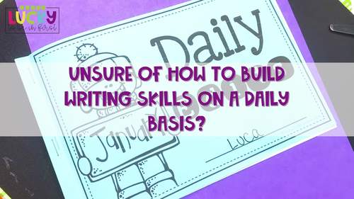 Everyday Edits February – Daily Sentence Edits for 1st Grade [editable]