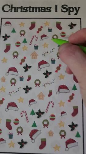 Christmas I Spy Worksheets | Seek and Find Printable | Number Counting