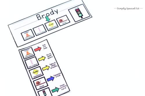 Name Tags | Behavior Visuals | Visual Supports | Desk tags | Special ...