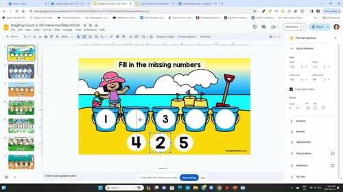Counting to 120 Interactive Google Slides Count 100 KCC Kindergarten
