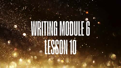 4th Grade HMH Into Writing Module 6 Lesson 10 Slides | TPT