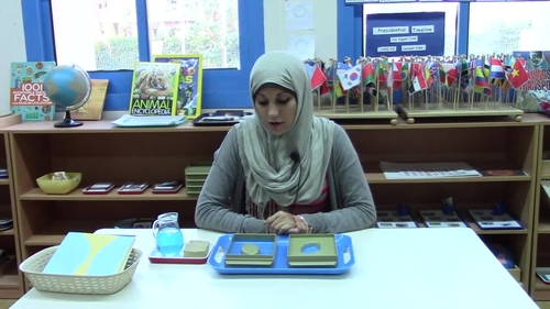 Montessori Land and water bodies presentation (Concrete) by Montessori Tube