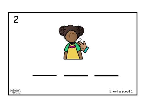 Short a| CVC words| Scoot/Task Cards| Digital and Paper Options | TPT