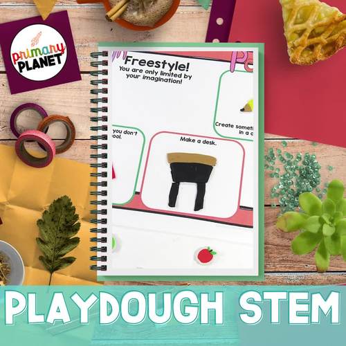 Fall Playdough Mats - STEM Activities - STEM Challenges - Fall STEM