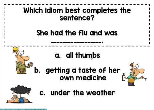 Idioms Vocabulary Printable & Digital Task Cards by 3rd Grade Engaged