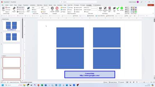 PowerPoint Quick Links Add-in | Link Multiple Shapes to Slides & URLs Fast