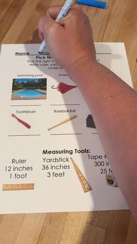 Pick the Measuring Tool (2nd Grade Measurement and Data) | TPT