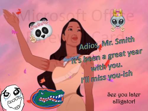 Farewell Card Activity for Teaching Microsoft PowerPoint Skills | TPT