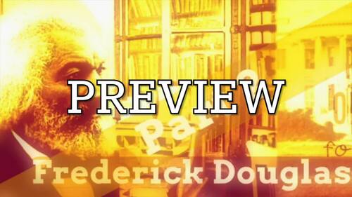Fun Frederick Douglass Biography Sequence of Events Reading Passage ...
