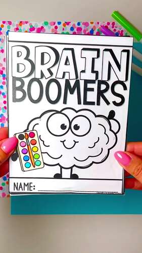 Early Finisher Activities - Brain Boomers - Color Print Pack | TPT