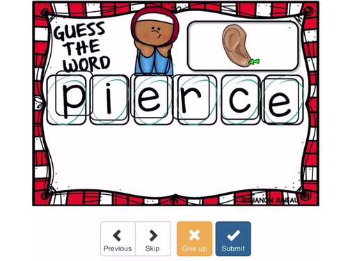 Word Work Practice R Controlled BOOM CARDS Distance Learning | TpT