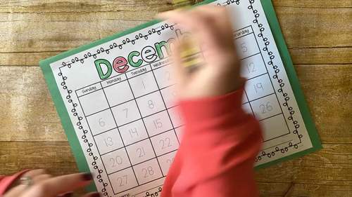 December Morning Work for Kindergarten by The Wright Nook | TPT