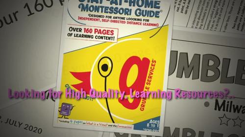 Cosmic GUIDE BUNDLE: Lessons, Montessori Math help Language & Materials