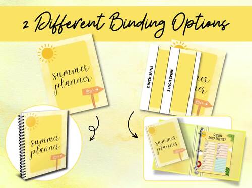 Printable Summer Planner for Kids | Summer Activity Organizer & Weekly ...