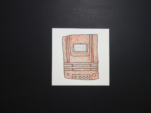Let's Draw ONE of the First Television sets 1939! by Patty Fernandez Artist