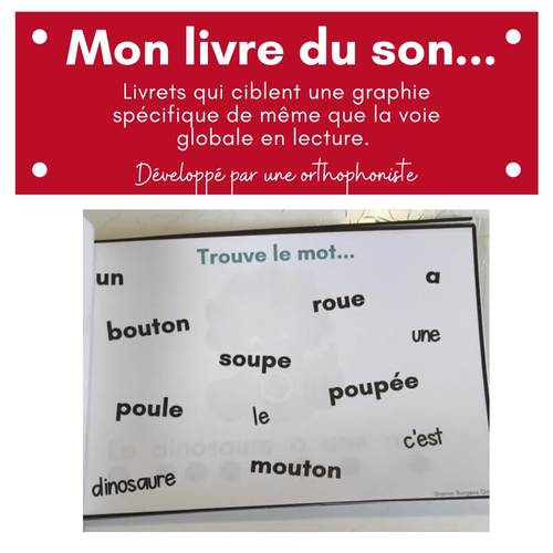 Lecture son ou | Lecture globale by Sharon Burgess Ortho | TPT