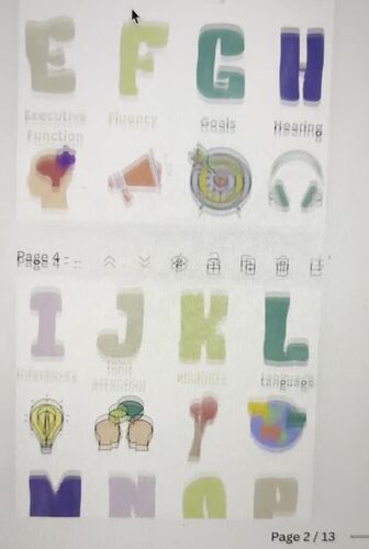 Speech Alphabet Wall Letters by Words With Rachel | TPT
