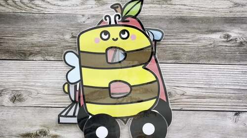 Line Up UPPERCASE Letter Train with tickets -Preschool, Kindergarten ...