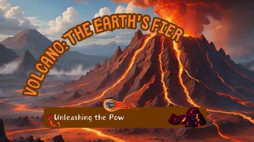 "What Is a Volcano?" Storytelling Video (Canva Editable File) for Kids