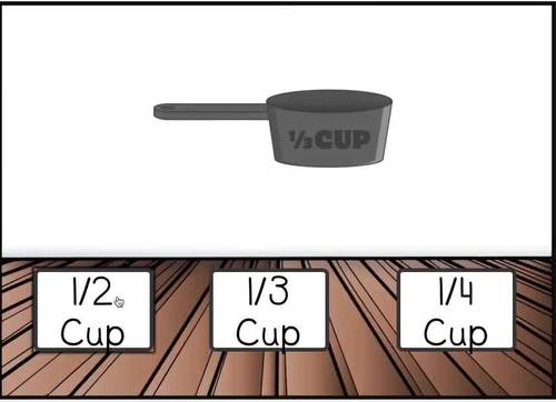 Life Skills Measuring Cups ID Boom Cards by Life Skilled Lessons