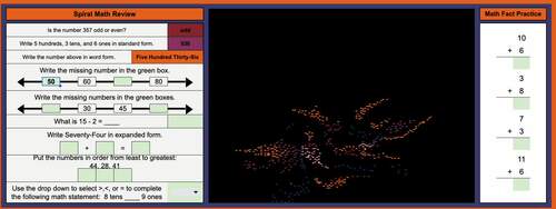 1st or 2nd Grade Math Spiral Review Bundle: Week 9 by It's Math-gic