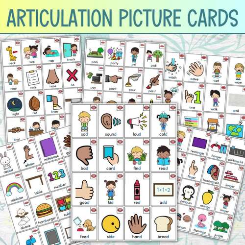 Articulation Flashcards Growing Bundle | Print and Digital | TPT