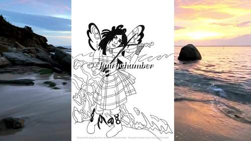 Whimsical Fairies Coloring Pages Bundle Of 10 by Fairychamber | TPT