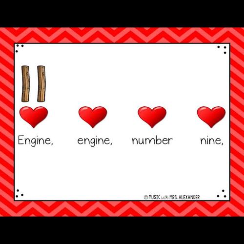 Engine, Engine, Number 9--A Song for Teaching/Reviewing Sol/Mi and Ta/Ti-Ti