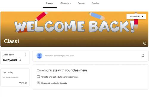 Animated Google Classroom Headers (Back to School) Banners - Distance ...