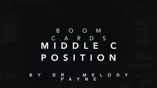 Note Reading Music BOOM™ Cards - Middle C Position Notes on the Grand Staff