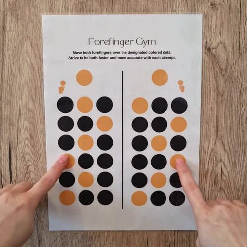 Forefinger Gym - Bilateral Brain Development Activity - beginners ...