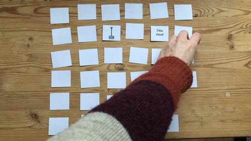Winter Memory Game Vocabulary Words Activity Winter Themed Matching
