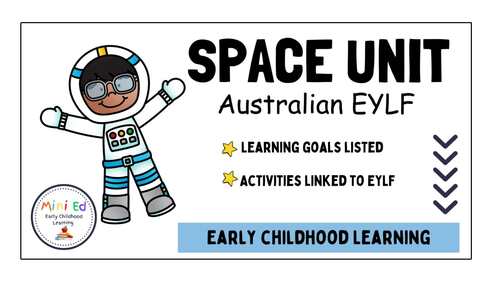 Exploring Space: Canva-Editable Template..EYLF Unit Study..Family ...