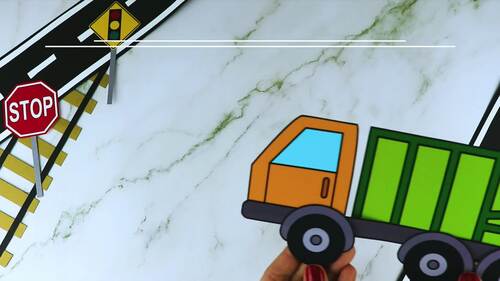 Trash Truck Cut and Paste Craft by Simple Mom Project | TPT