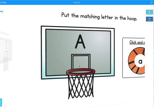 Alphabet Matching | Errorless Learning Boom Cards by Teaching Autism