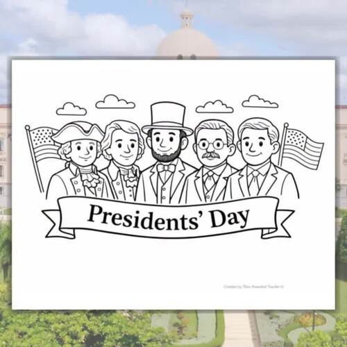 Presidents' Day Unit : 9 NO PREP Presidents Day Activities! 2nd, 3rd ...