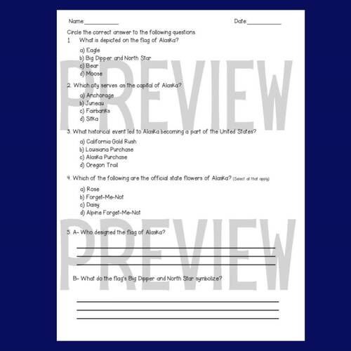 Alaska Informational Text Reading Comprehension New Items Type ECR,SCR