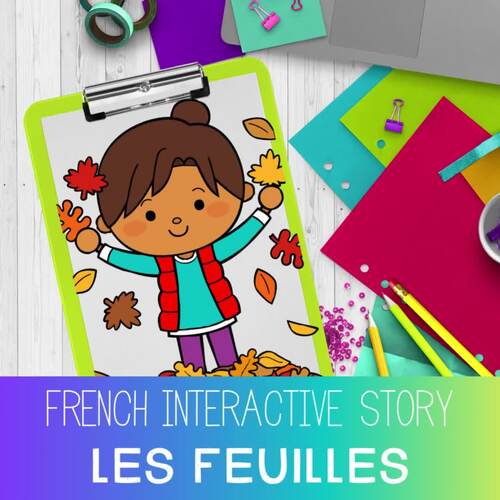 French Fall Leaves Les Feuilles l’automne Story for Beginner ...