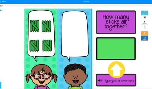 Counting with Tally Marks Boom Cards™ Digital Task Cards | TPT