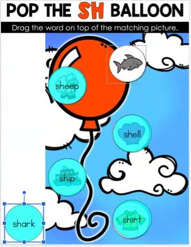 Digraphs Digital Game For Google Classroom & Seesaw by Missing Tooth Grins