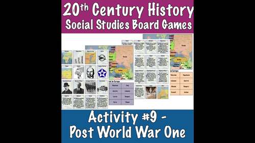 20th Century History Board Games #9 - Post World War One (American History)