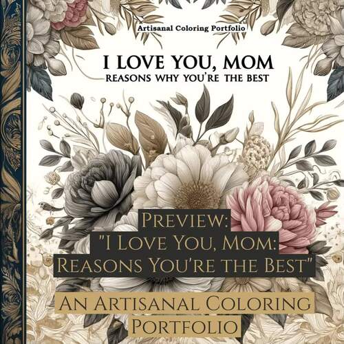 A Mother's Day Coloring Book -"I Love You, Mom: Reasons Why You're the ...