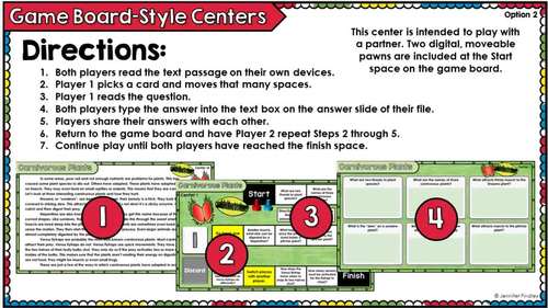 Nonfiction Reading Comprehension Activities with Digital Reading Activities