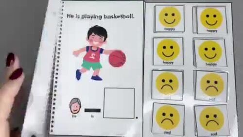 Emotions: Happy & Sad Adapted Book / Social Feelings Happy and Sad ...