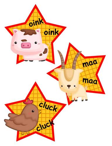 FARM STARS REWARD FOR ONLINE TEACHING OR BULLETIN BOARDS, ESL Rewards