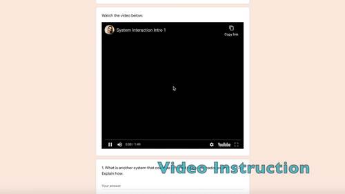 NGSS 5-ESS2-1 Earth's Systems Interactions - Distance Learning Version
