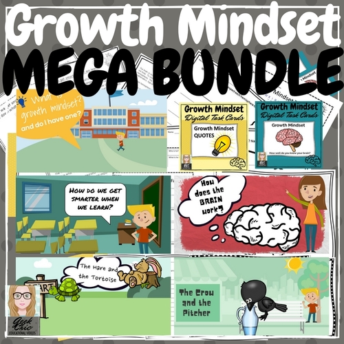 Growth Mindset MEGA BUNDLE! by Geek Chic Educational Videos | TPT