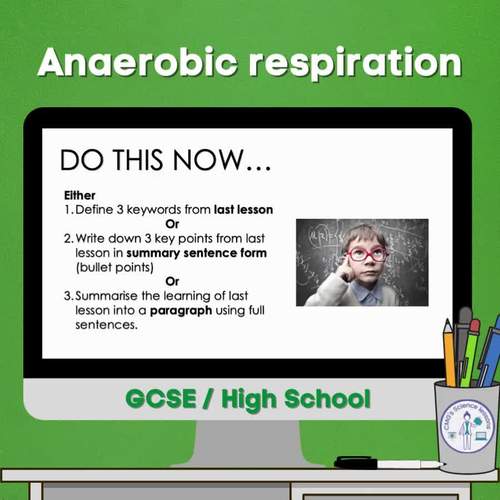 Anaerobic respiration (GCSE) by CMGs Science lessons | TPT